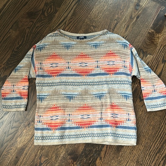 Ralph Lauren | Sweaters | Chaps Ralph Lauren Aztec Weave Southwestern 0 ...